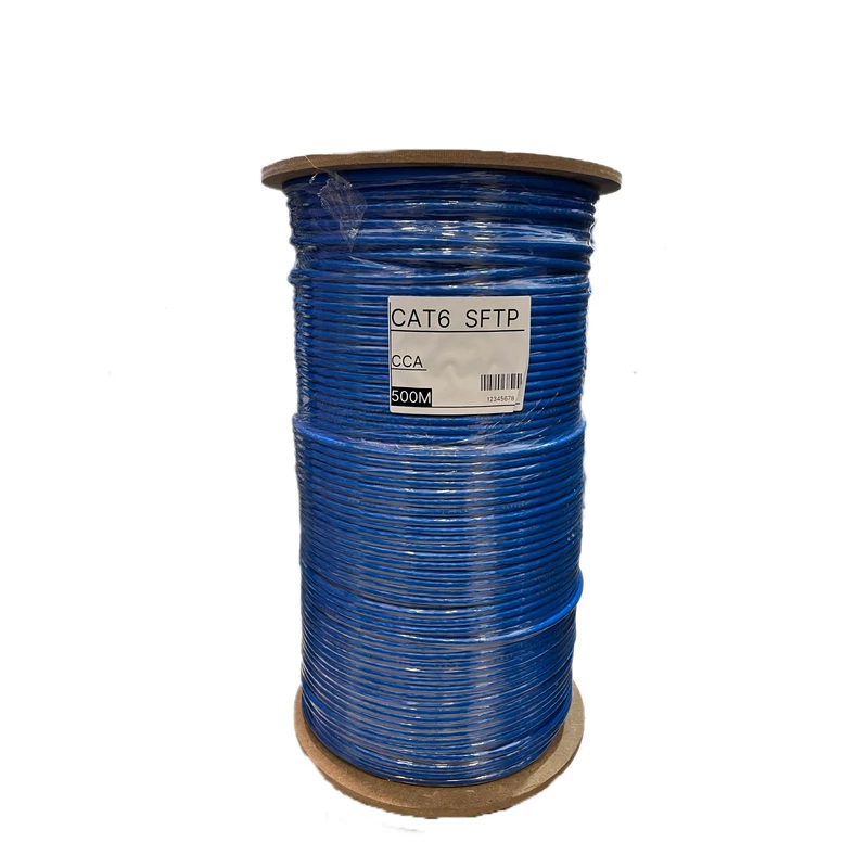 کابل شبکه لگرند 100 متر مدل CAT6 SFTP CCA | صدر الکتریک